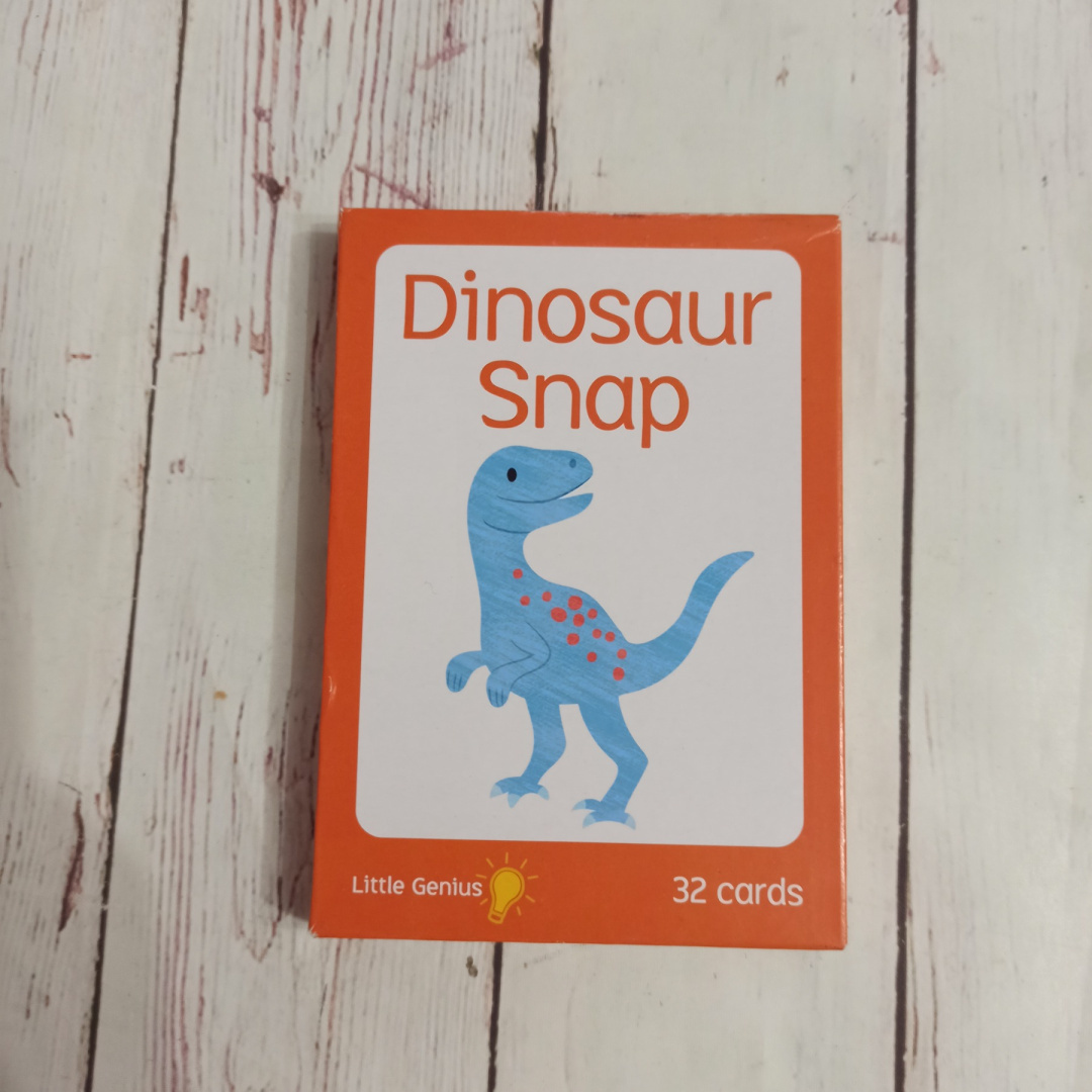 Dinosaur Snap - duże karty W ŚRODKU NOWA > Edu Pszczółka